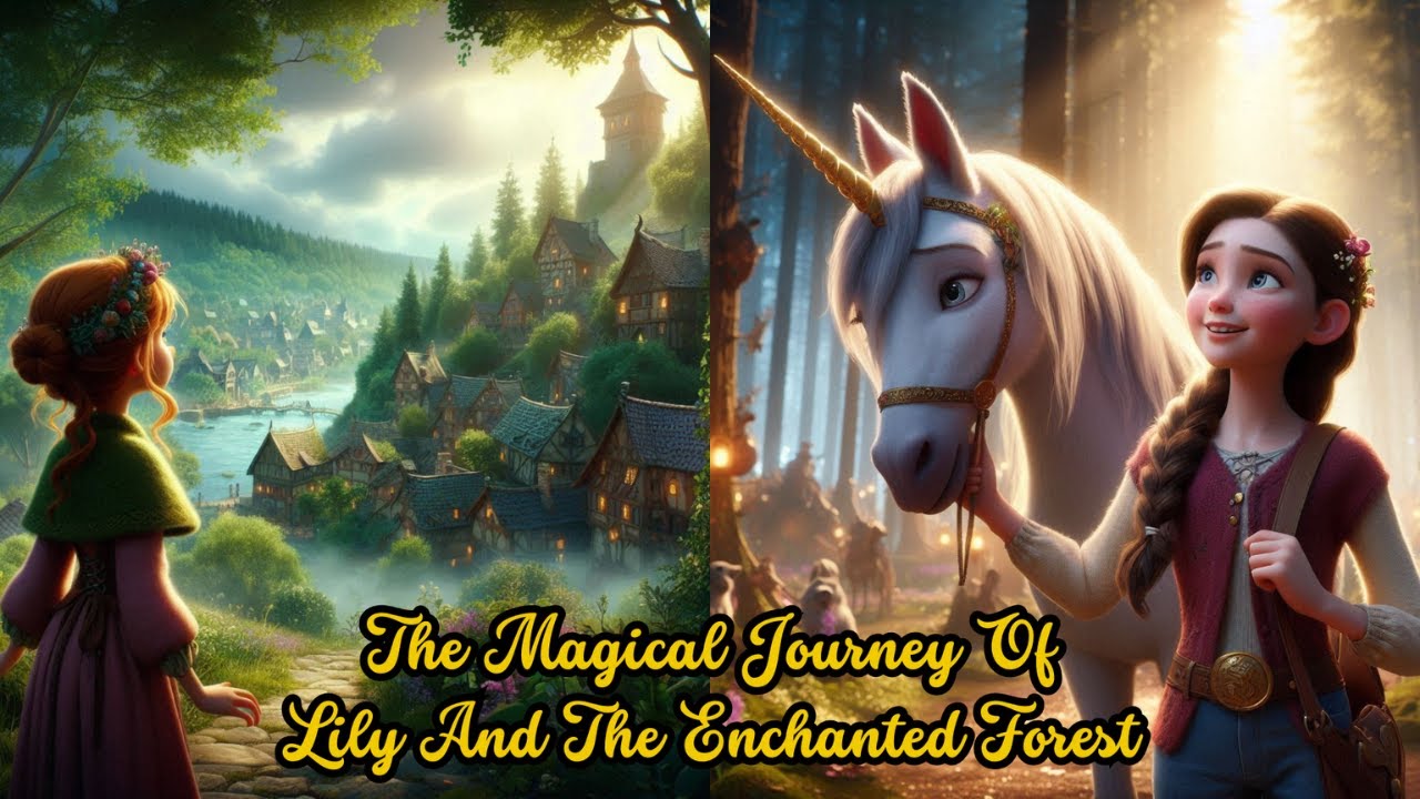 The Magical Journey Of Lily And The Enchanted Forest | Ai Short Movie # ...