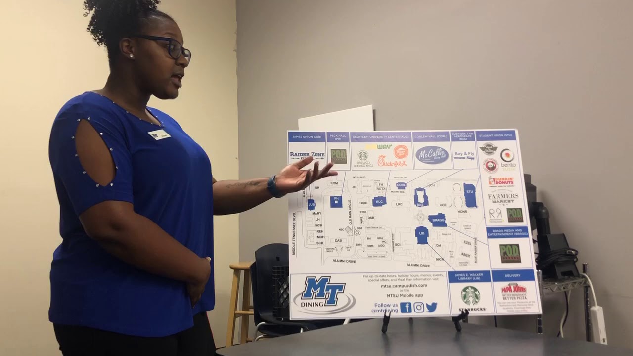 MTSU Dining Halls! - YouTube