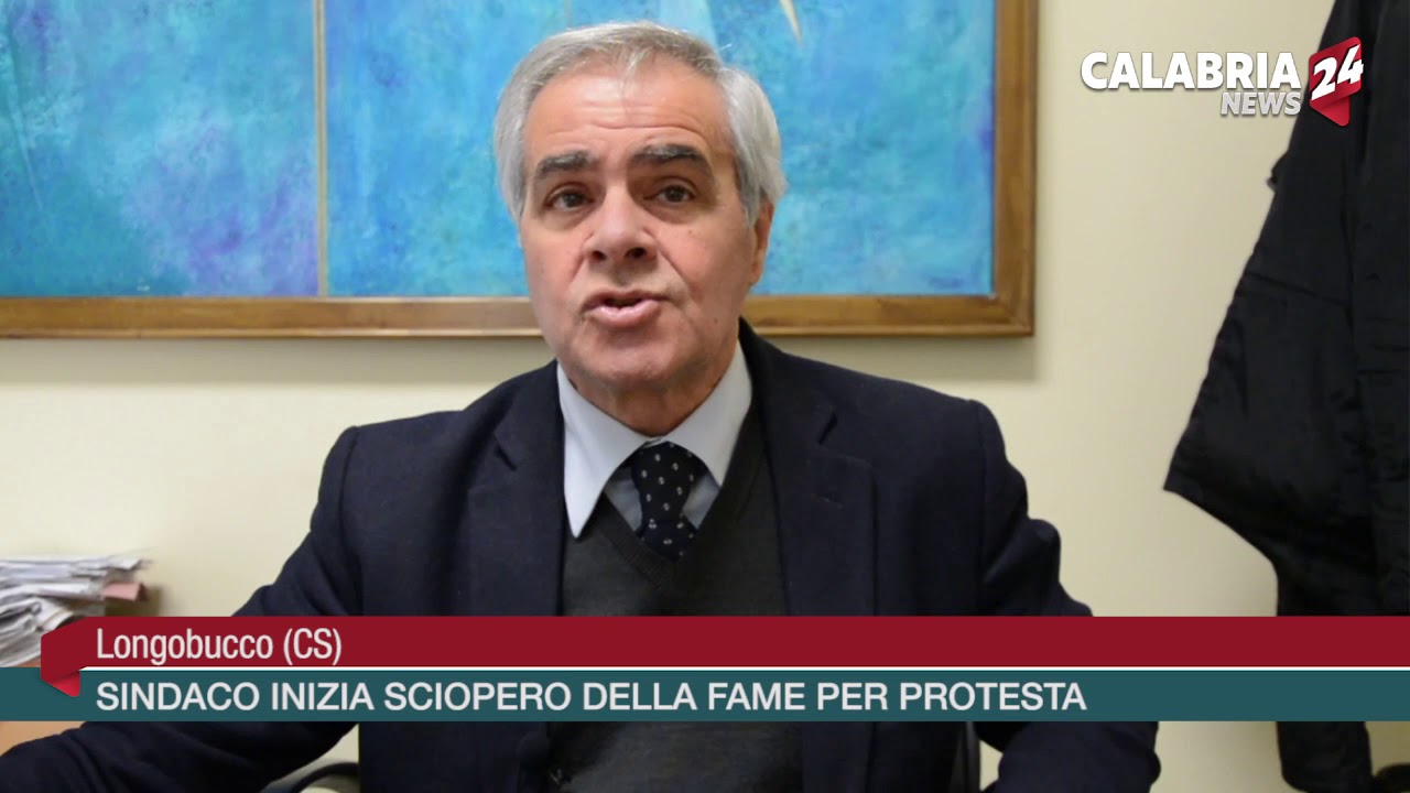 il sindaco di Longobucco, Giovanni Pirillo, inizia sciopero della fame ...