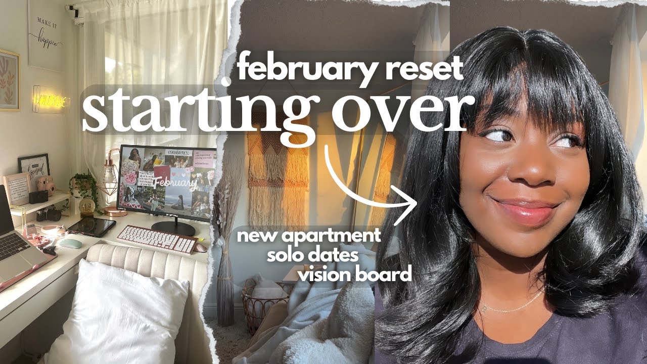 The New Year *actually* starts in February. Vision board & reset with ...