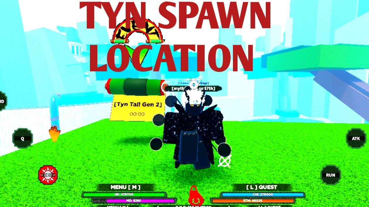 Tyn gen 2 spawn location (Shindo life) - YouTube