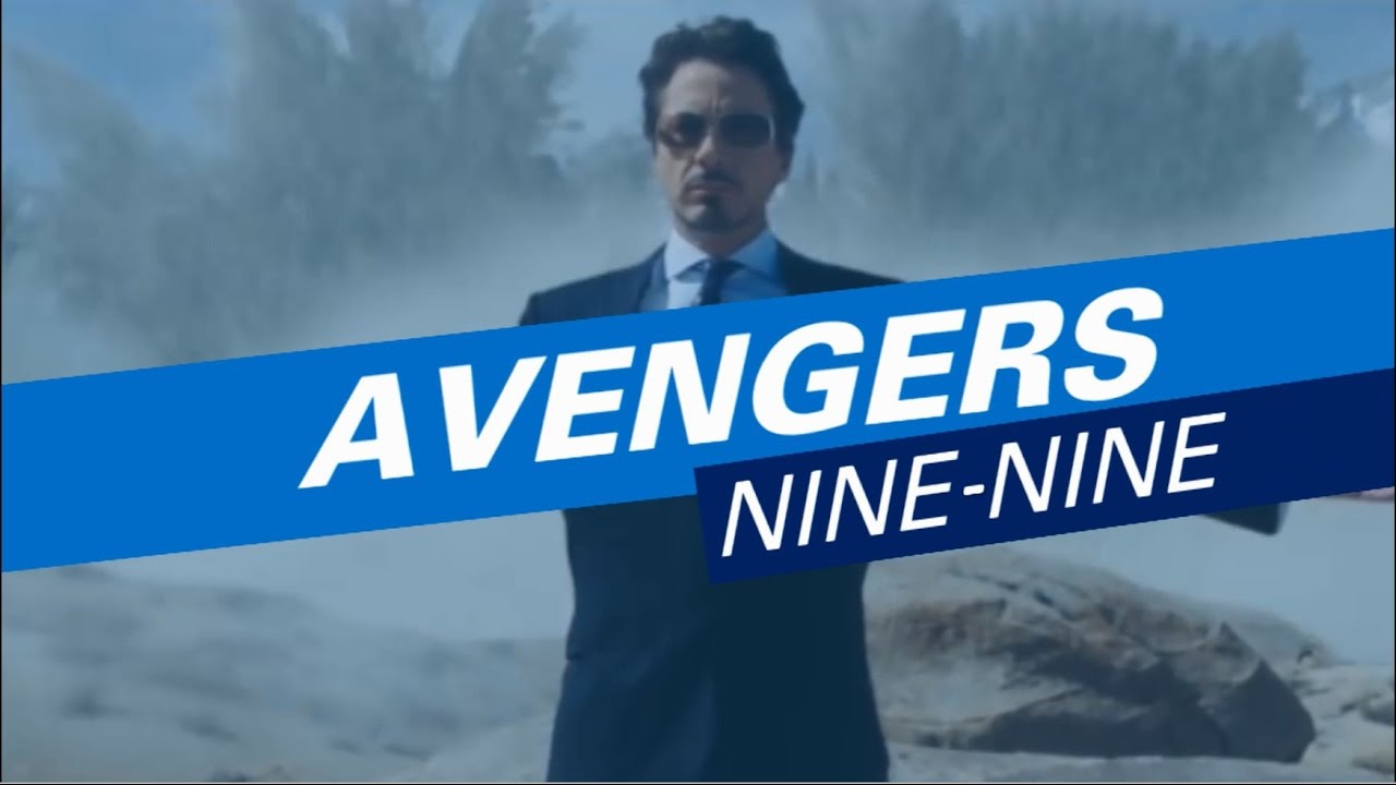 AVENGERS NINE NINE- Brooklyn Nine Nine Intro AVENGERS Style! - YouTube