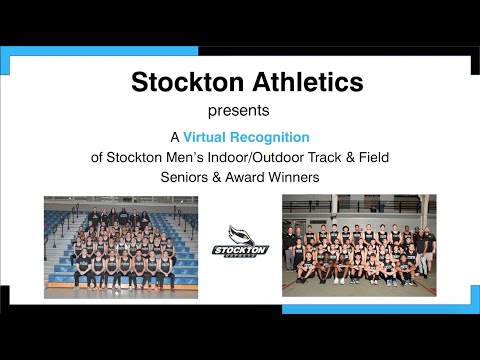 2020 - A Virtual Recognition of Stockton Men's Indoor/Outdoor Track ...