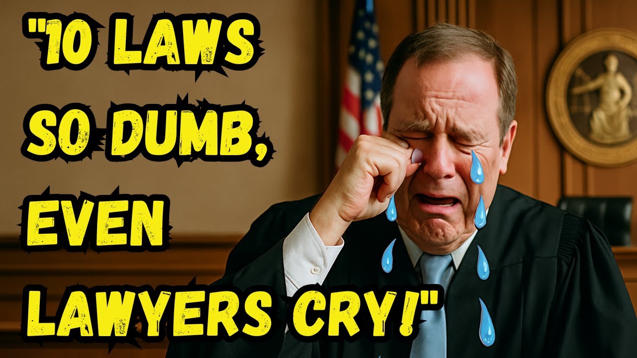 Laws So Dumb, Even Lawyers Cry! - YouTube