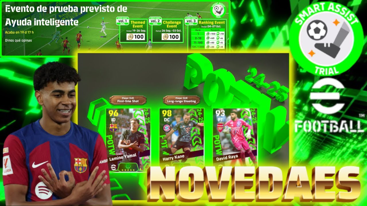 ENTERATE DE TODO LO NUEVO QUE SALIO EN #efootball 🚨🚨🚨LAMINE YAMAL ...