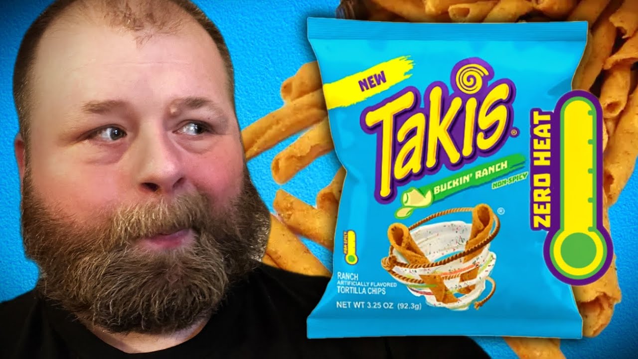 Ranch Man Reviews! NEW Takis Buckin’ Ranch! - YouTube