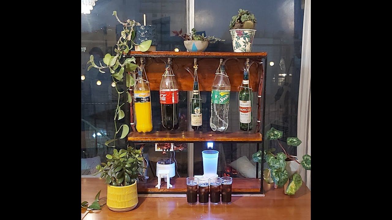 Drinks Vending System - Bartender Machine - YouTube