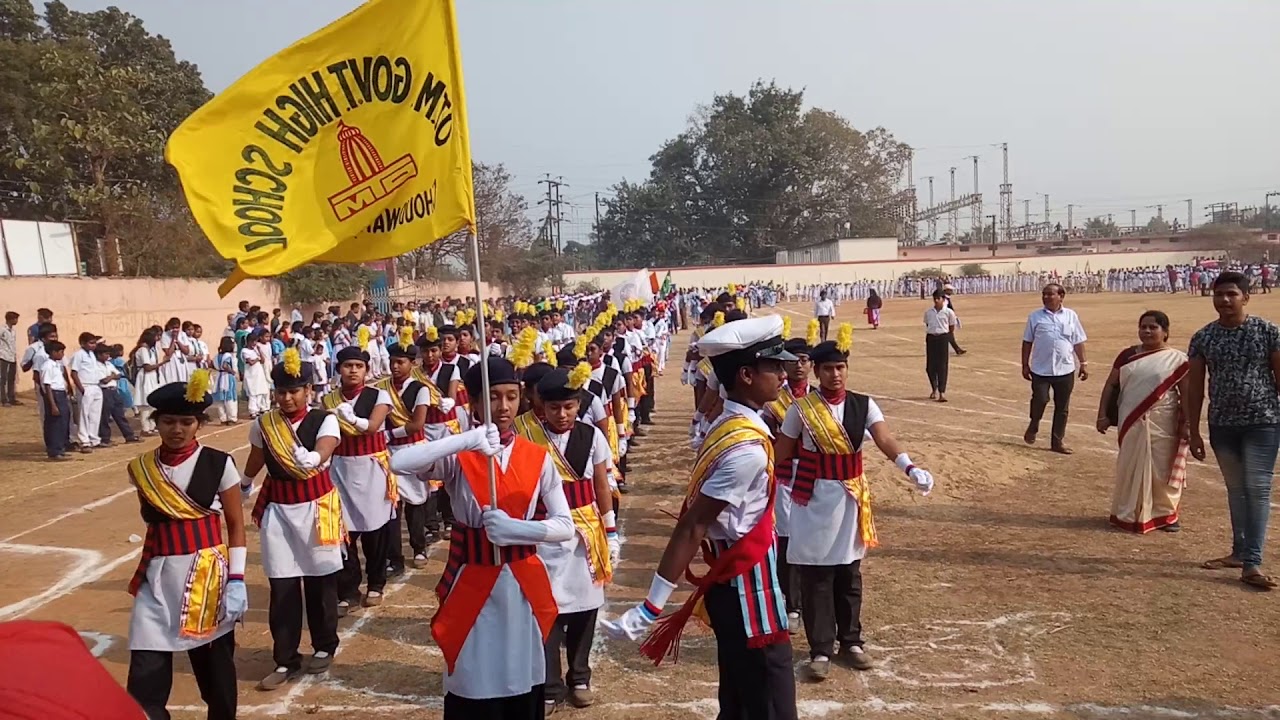 Parade at Municipal High School , Choudwar(1) - YouTube