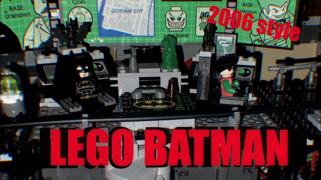 LEGO BATMAN TEST ANIMATION - YouTube