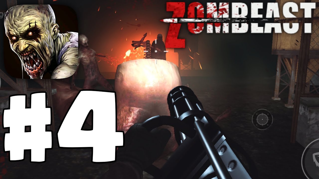Zombeast : Survival Zombie Shooter - Gameplay Part 4 All Levels 16-20 ...