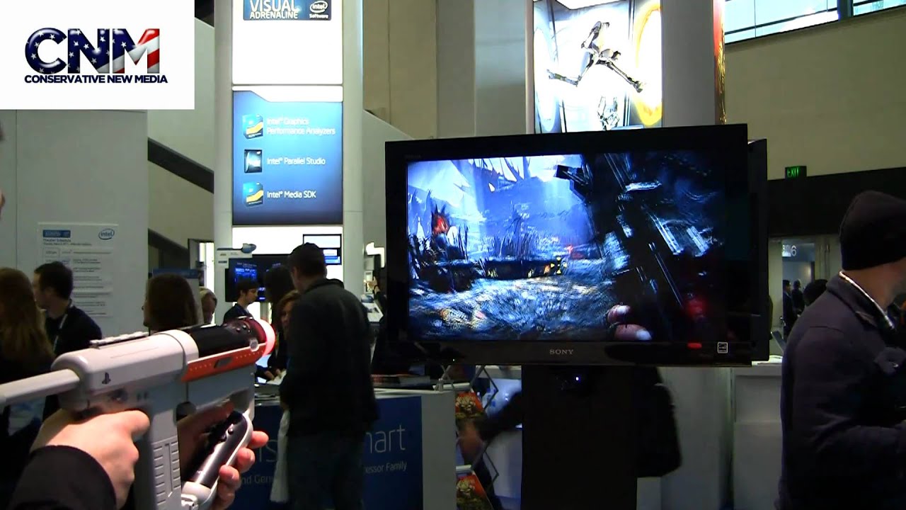 AWESOME KILLZONE 3 with Gun Controller Gameplay Sony PS3 - GDC 2011 ...