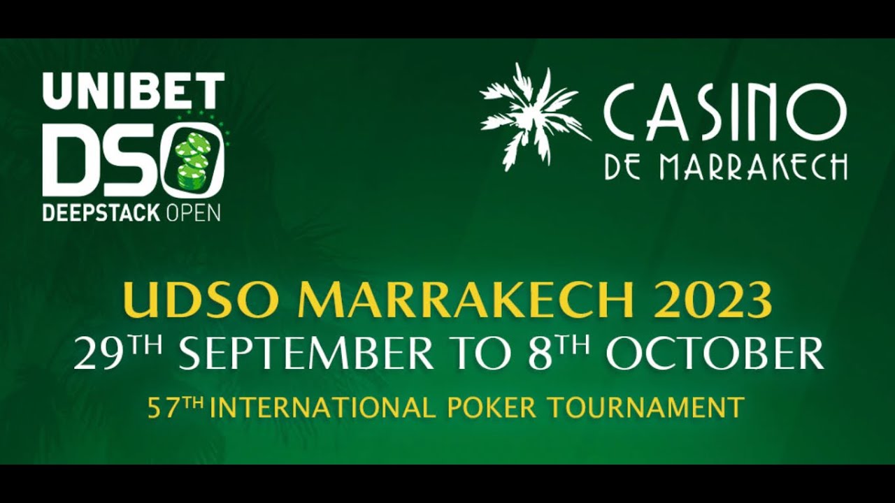 📺 UDSO Marrakech 2023 - FINAL TABLE OF UDSO CUP - Casino de Marrakech ...