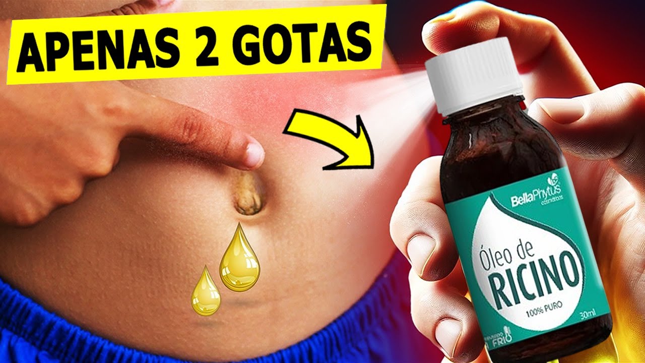 Médicos Idosos Usam ÓLEO DE RÍCINO no Umbigo para tratar esses 10 ...