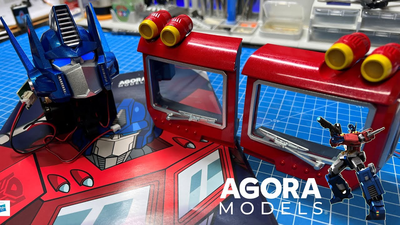 Agora Models Build the G1 Optimus Prime Transformer - Pack 1 - YouTube