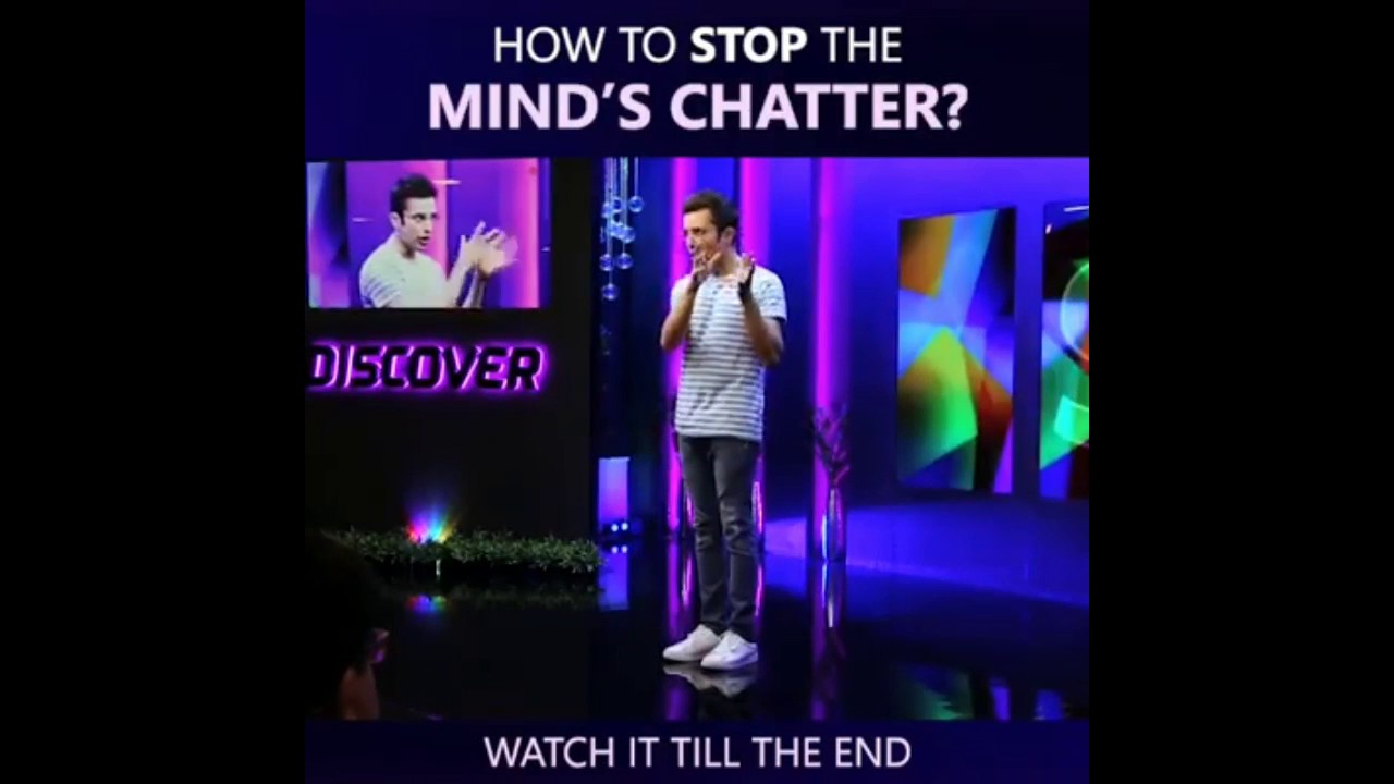 How to stop the mind's chatter by Sandeep Maheshwari - YouTube