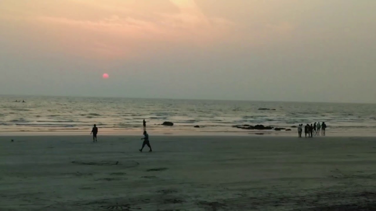 Sunset at Varsoli Beach, Alibag, India Time Lapse - YouTube