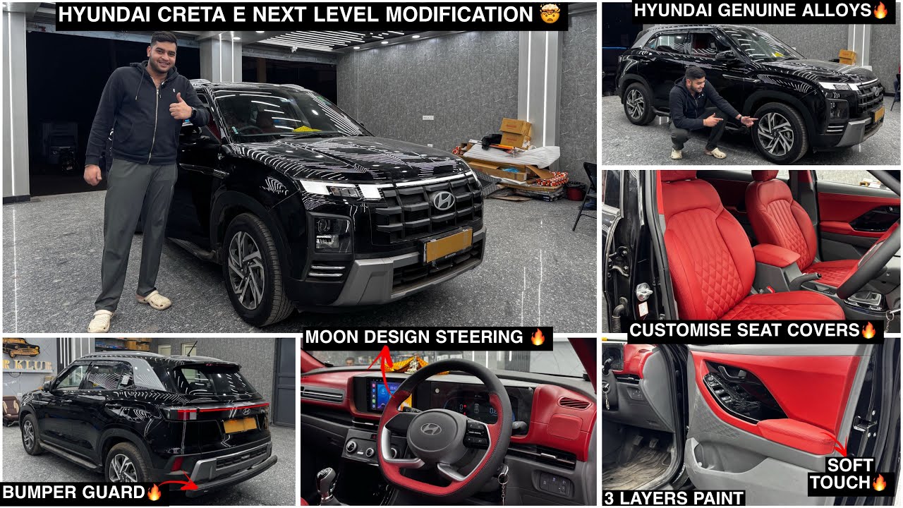 Interior Modification In New Creta creta modified Hyundai creta genuine ...