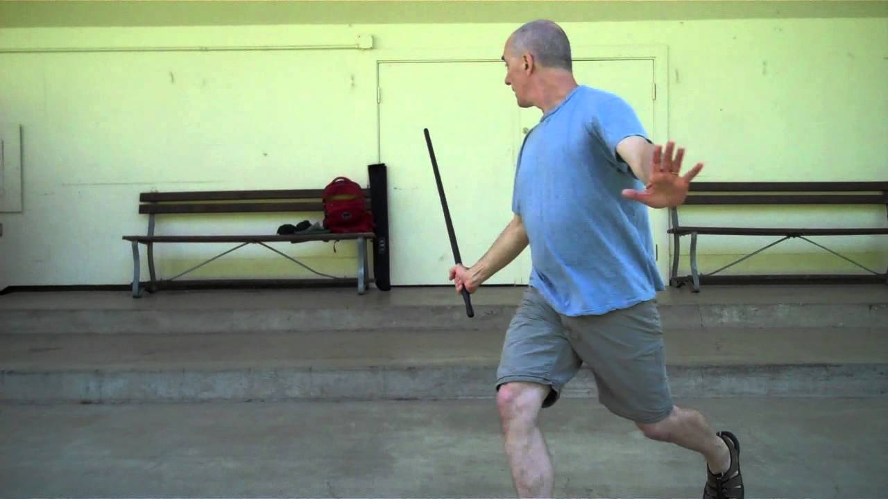 T'ai Chi Cane Solo Form (Semi-Instructional)~Gene Burnett - YouTube