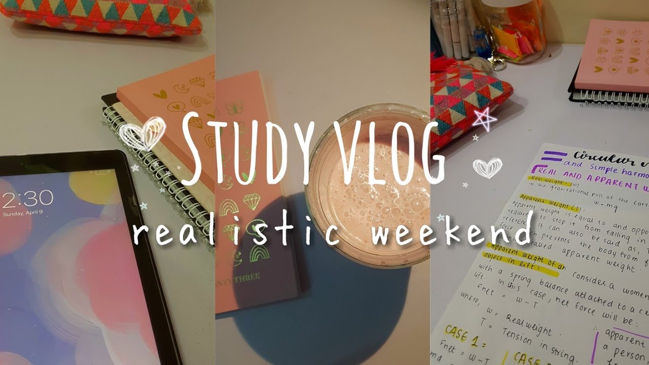 weekend vlog 🧸 | journaling, note taking, productive and much more!🌱 ...