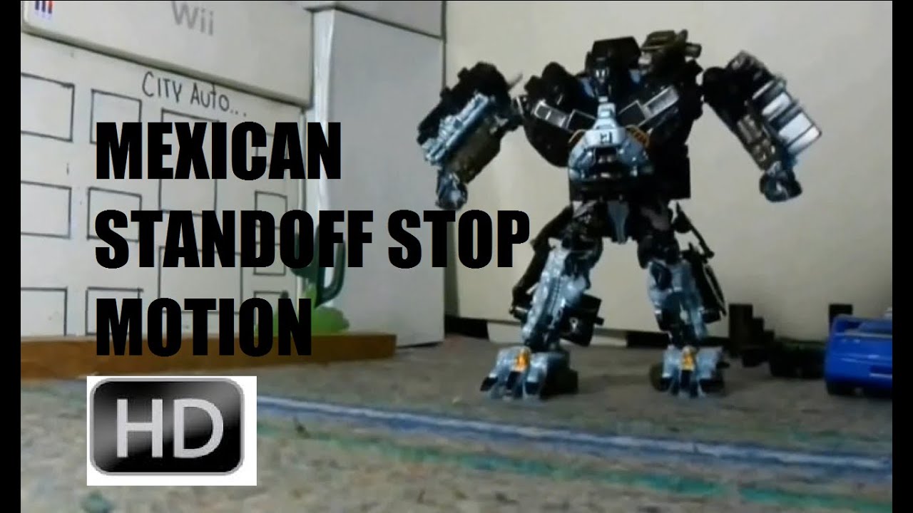 Transformers DOTM Stop Motion: Mexican Standoff - Ironhide vs Dreads ...