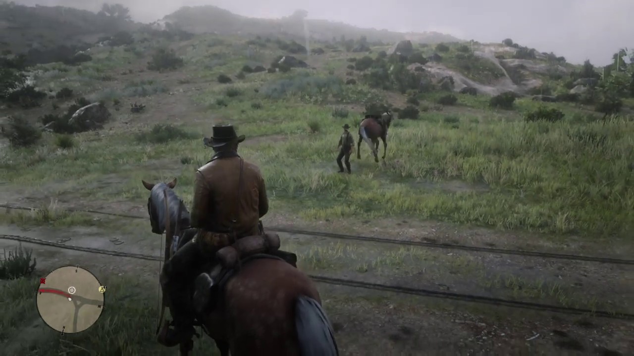 Red Dead Redemption 2 - Funny scene - YouTube