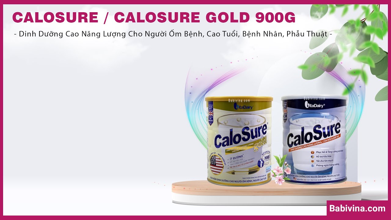 Calosure 900g l Calosure Gold 900g | Mua Calosure Chính Hãng Vitadairy ...