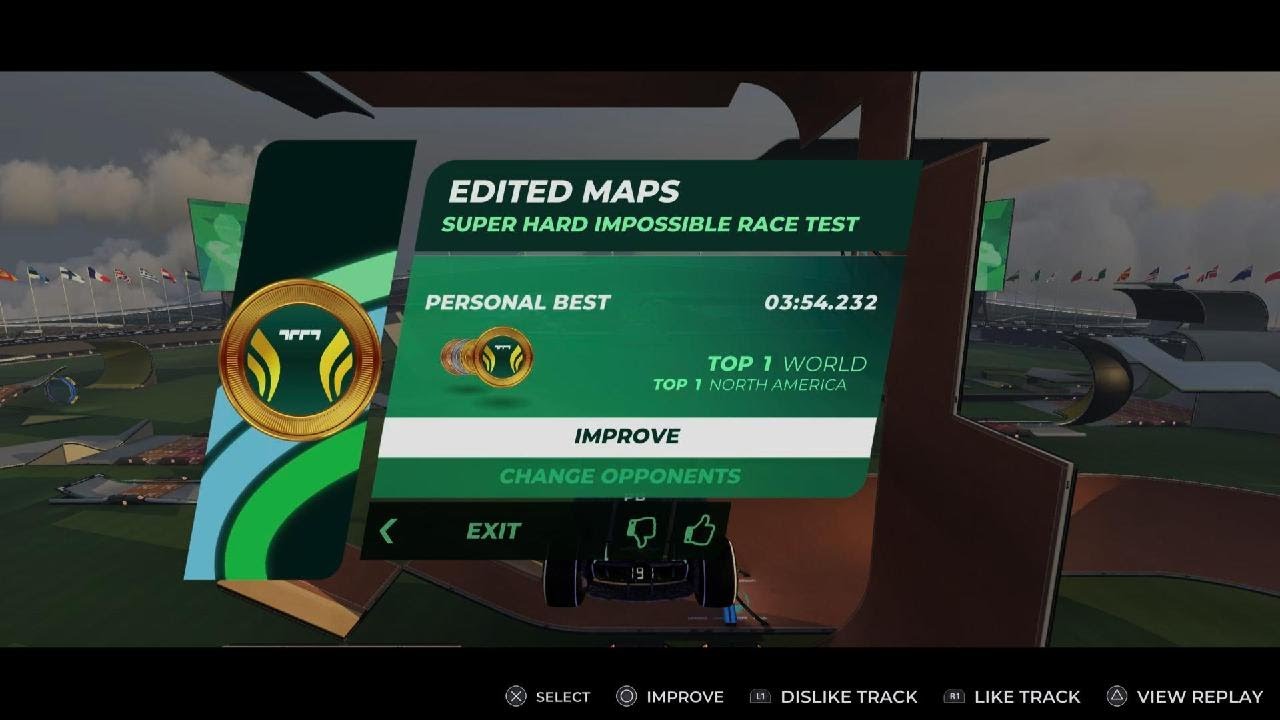 Trackmania on grid PF track - YouTube
