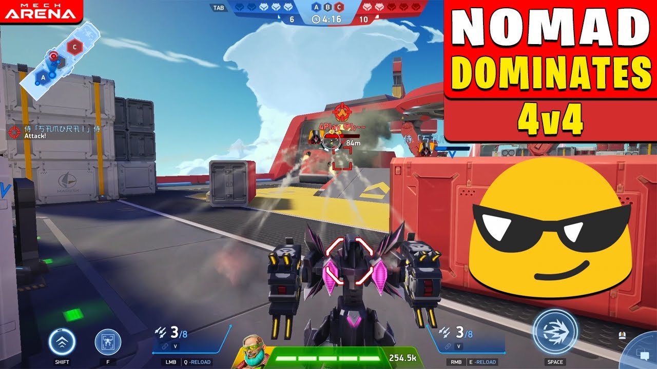 NOMAD Dominates with Storms in a 4v4 Matchup | Mech Arena | CPC ...
