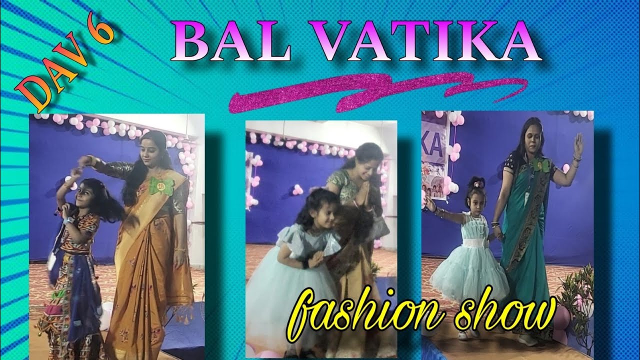 kids Fashion Show | BAL VATIKA | 2024 | @dav6bokaro - YouTube