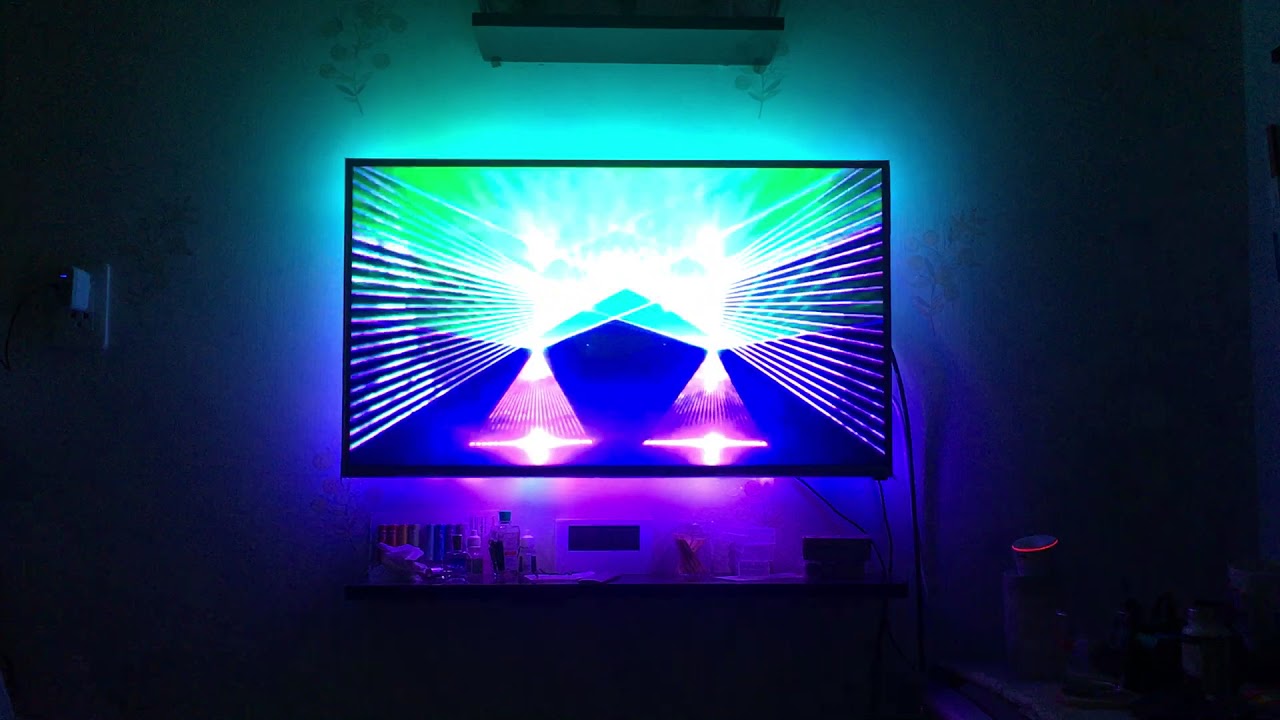 Thử nghiệm DreamScreen 4K trong bóng tối. - YouTube