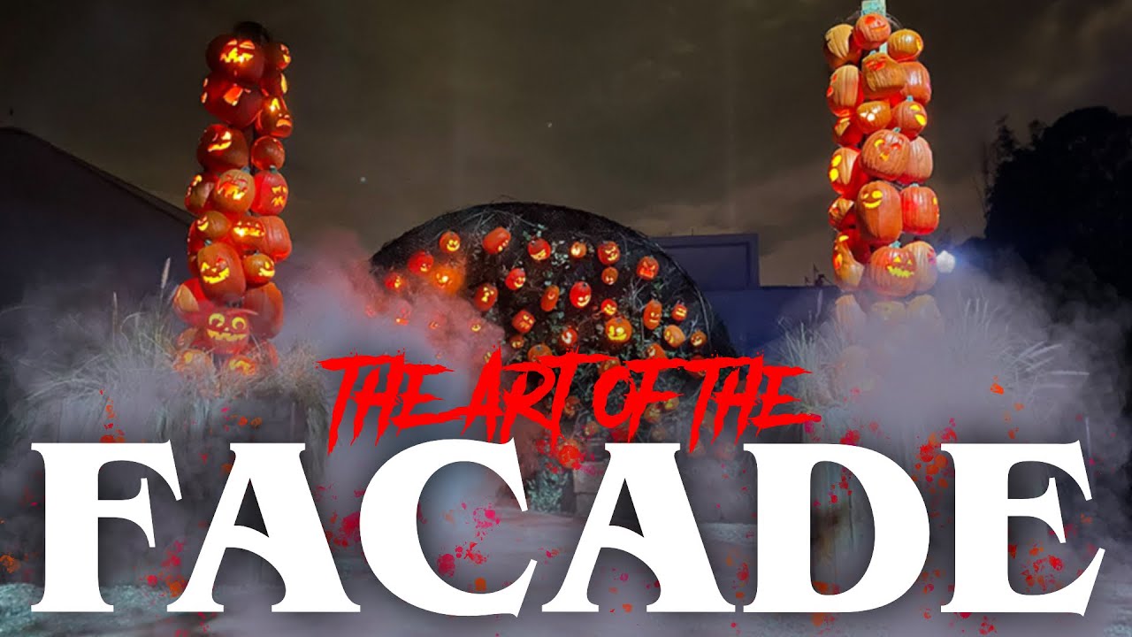 The Art of the Halloween Horror Nights Facade - YouTube