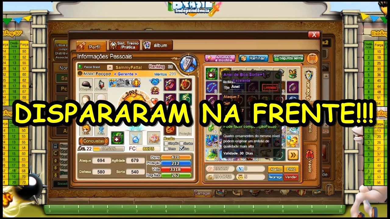 [DDTANK BRASIL] FOMOS AMASSADOS NO HALL MAS EU ATIVEI O MODO SUCESSO ...