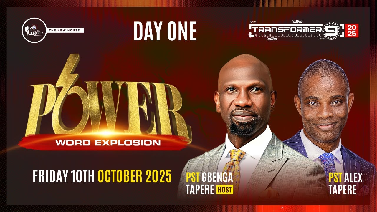 TRANSFORMER WORD CONFERENCE 9 || POWER || DAY ONE || FRI. 10TH OCTOBER ...