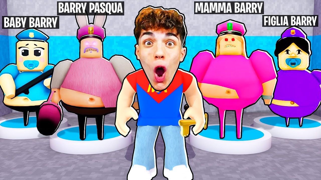 SBLOCCO TUTTE LE 100 NUOVE VERSIONI SPECIALI DI BARRY su ROBLOX! - YouTube