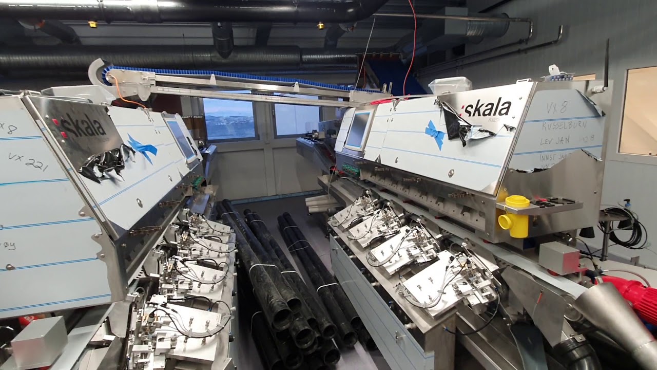 Skala Maskon vaksinemaskin VX 16 Laksefjord - YouTube