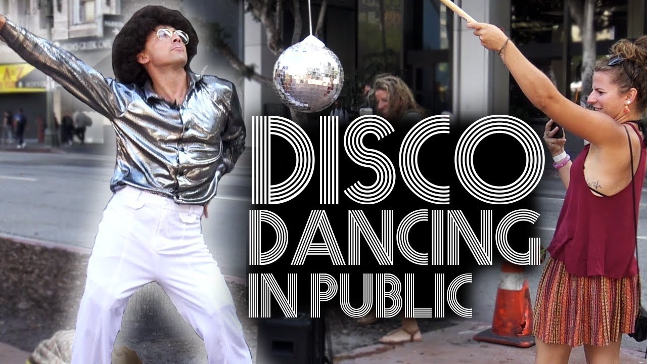 Disco Dancing in Public - YouTube