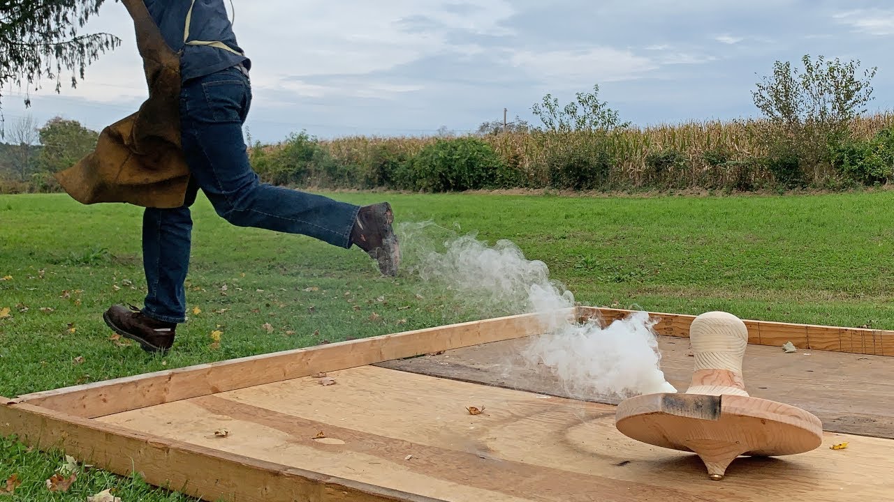 Making a Huge Rocket Top! - YouTube