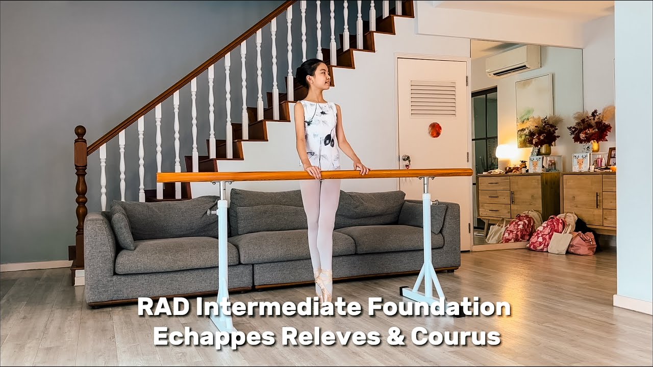 RAD Intermediate Foundation - Echappes Releves & Courus - YouTube