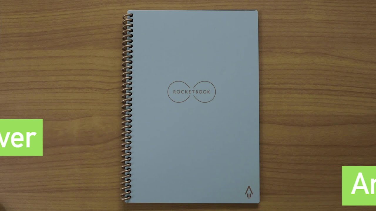 Rocketbook Core - Smart Reusable Notebook - YouTube