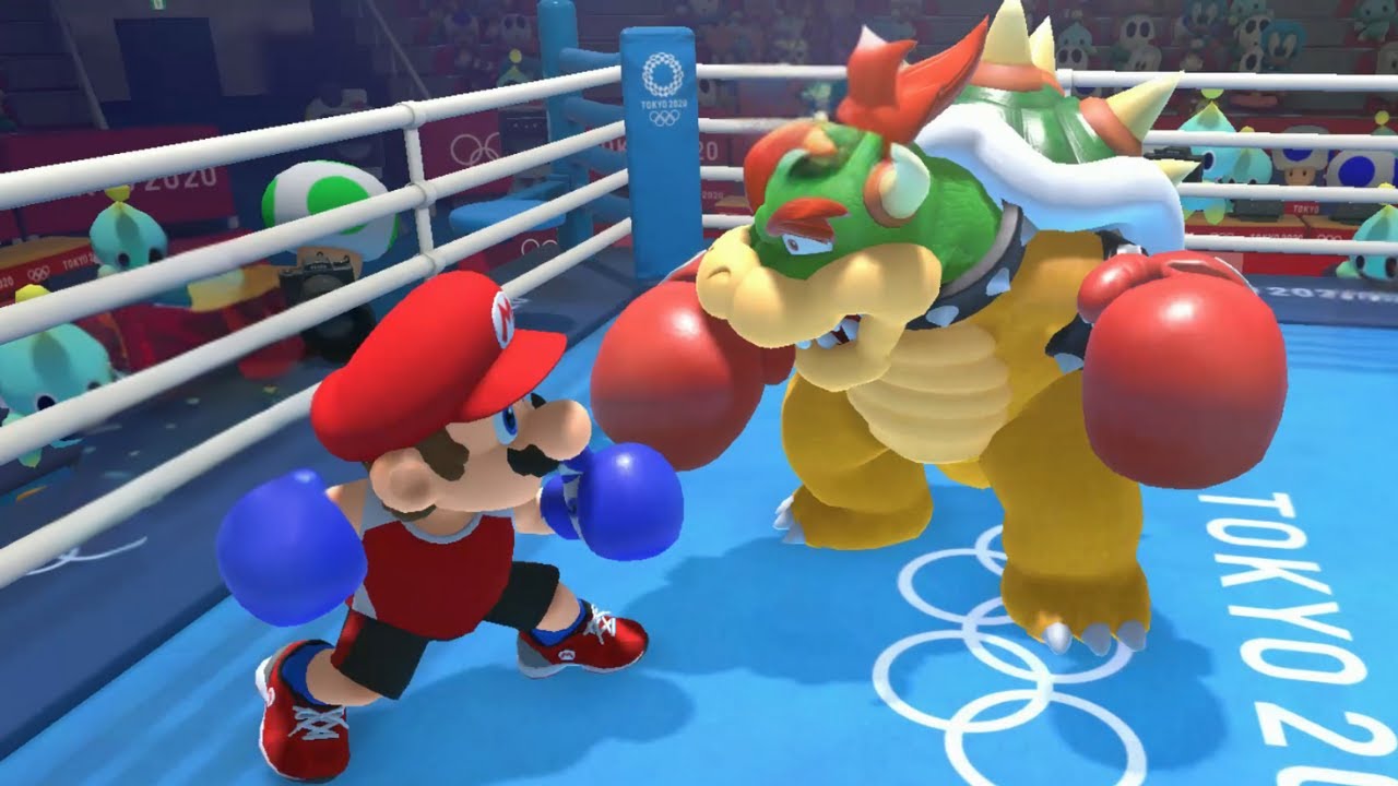 Mario & Sonic At The Olympic Games Tokyo 2020 ( Boxing) Mario VS Vector ...