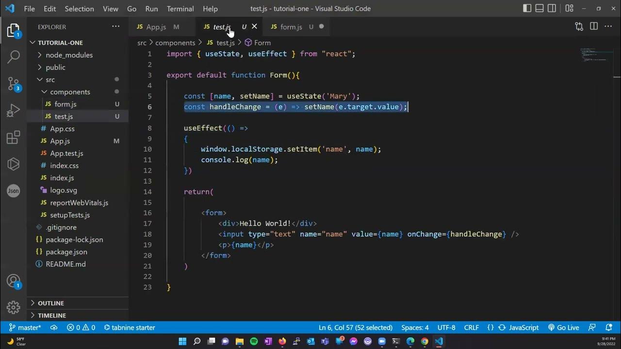 How to use useState and useEffect: React Hooks - YouTube