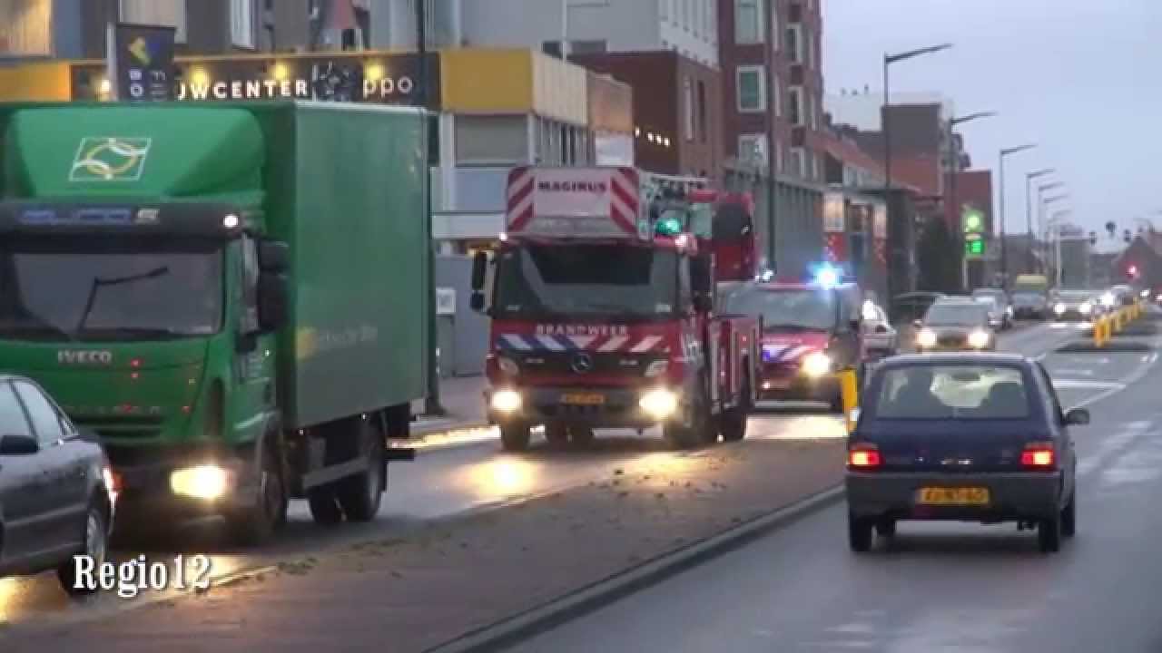 Prio 1 stormschade Paul krugerkade Haarlem 09/01/2015 - YouTube