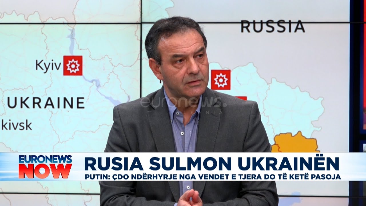 Rusia sulmon Ukrainën, i ftuar drejtuesi i emisionit "Balkan Talks ...