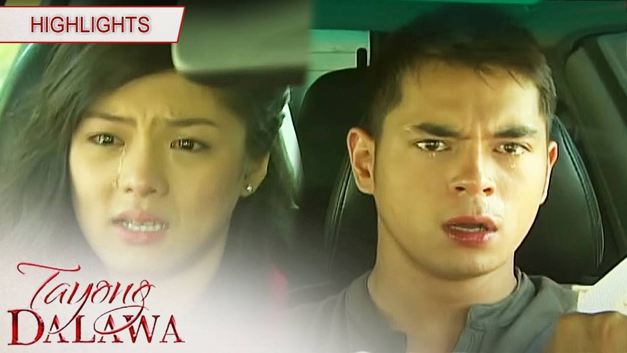 Audrey and Dave almost have an accident | Tayong Dalawa - YouTube
