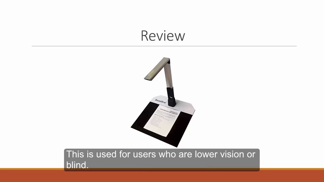 ZoomText ImageReader Demo and Review - YouTube