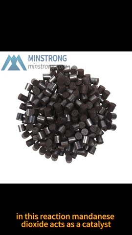 The manganese dioxide catalyst can decompose H2O2 - YouTube