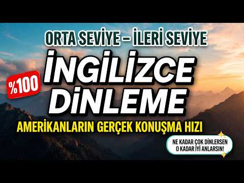 Sadece Dinleyerek İngilizcenizi Geliştirin👍 | Başlangıç Seviyesi İngilizce Kalıplar!✅