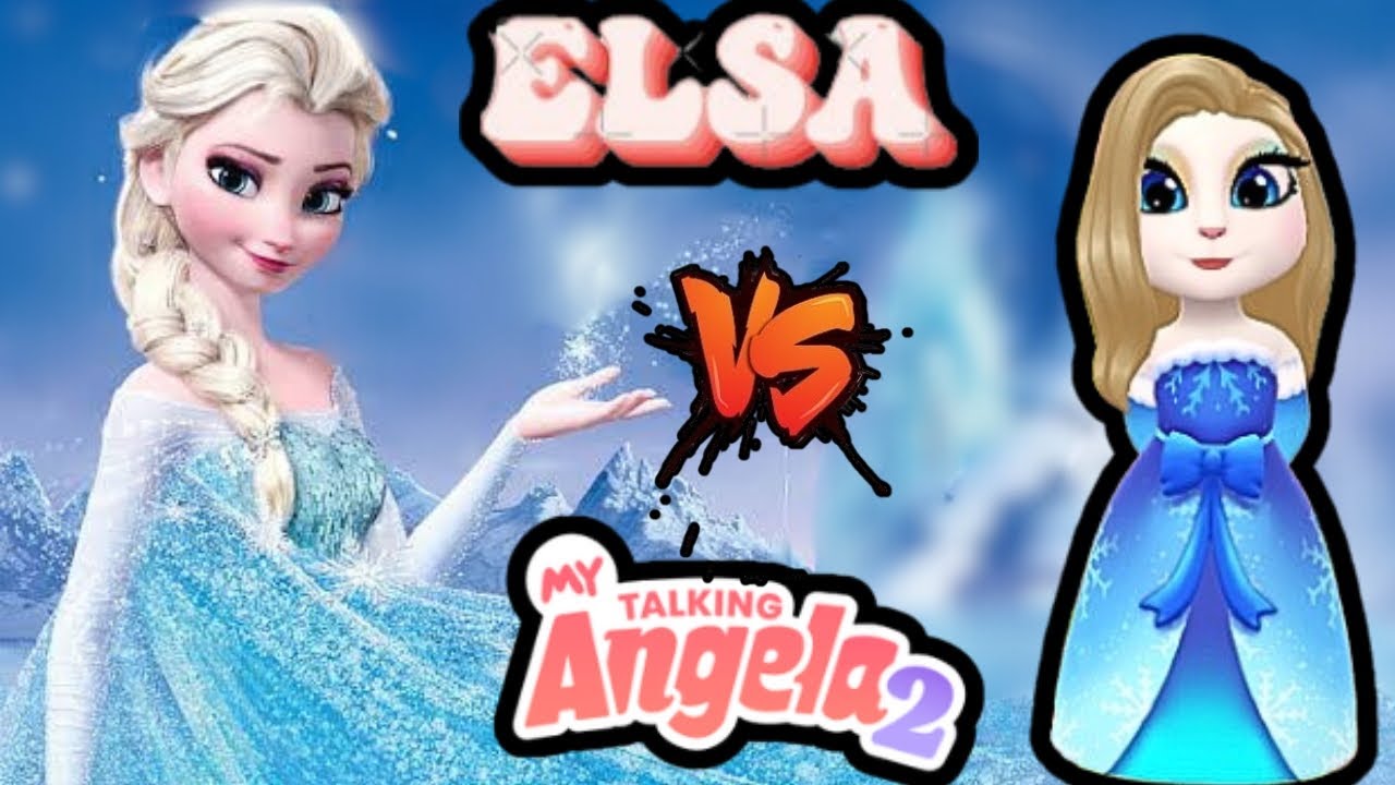 my talking angela 2 new update princess elsa by my talking angela 2 ...