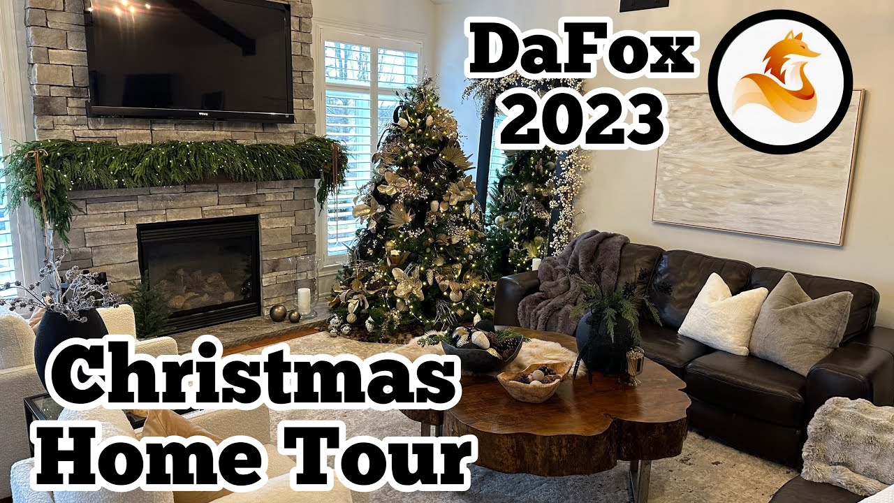 CHRISTMAS HOME TOUR // DaFox 2023 // #christmas #home #life - YouTube