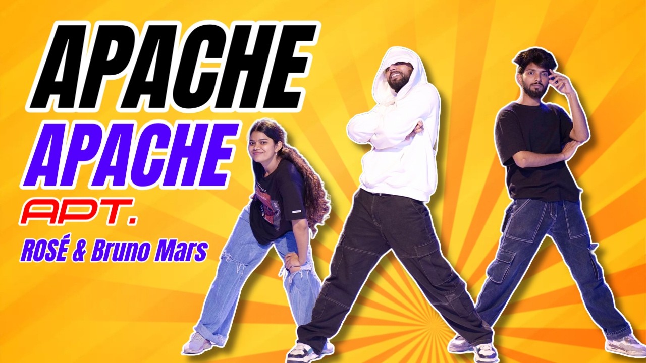 APT. ROSÉ, Bruno Mars Dance | Apache Apache Dance APT ROSÉ & Bruno Mars | FITNESS DANCE With ...